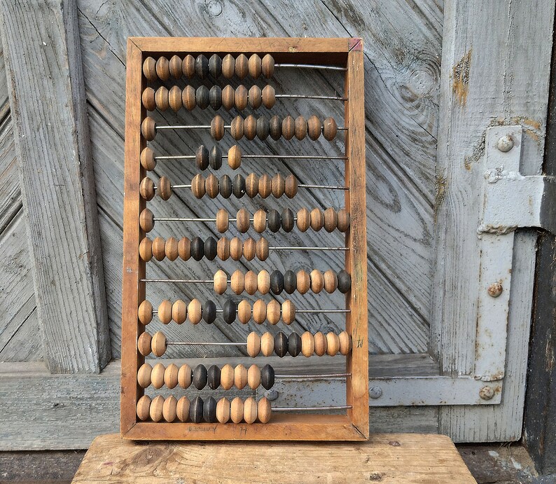 Wooden Abacus Wall Office Decor Russian Abacus New Vintage 70s - Etsy