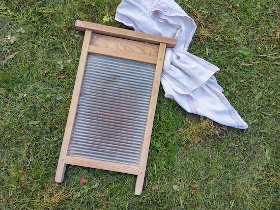Vintage Washboard Ancient Washing Board Primitive Laundry | Etsy