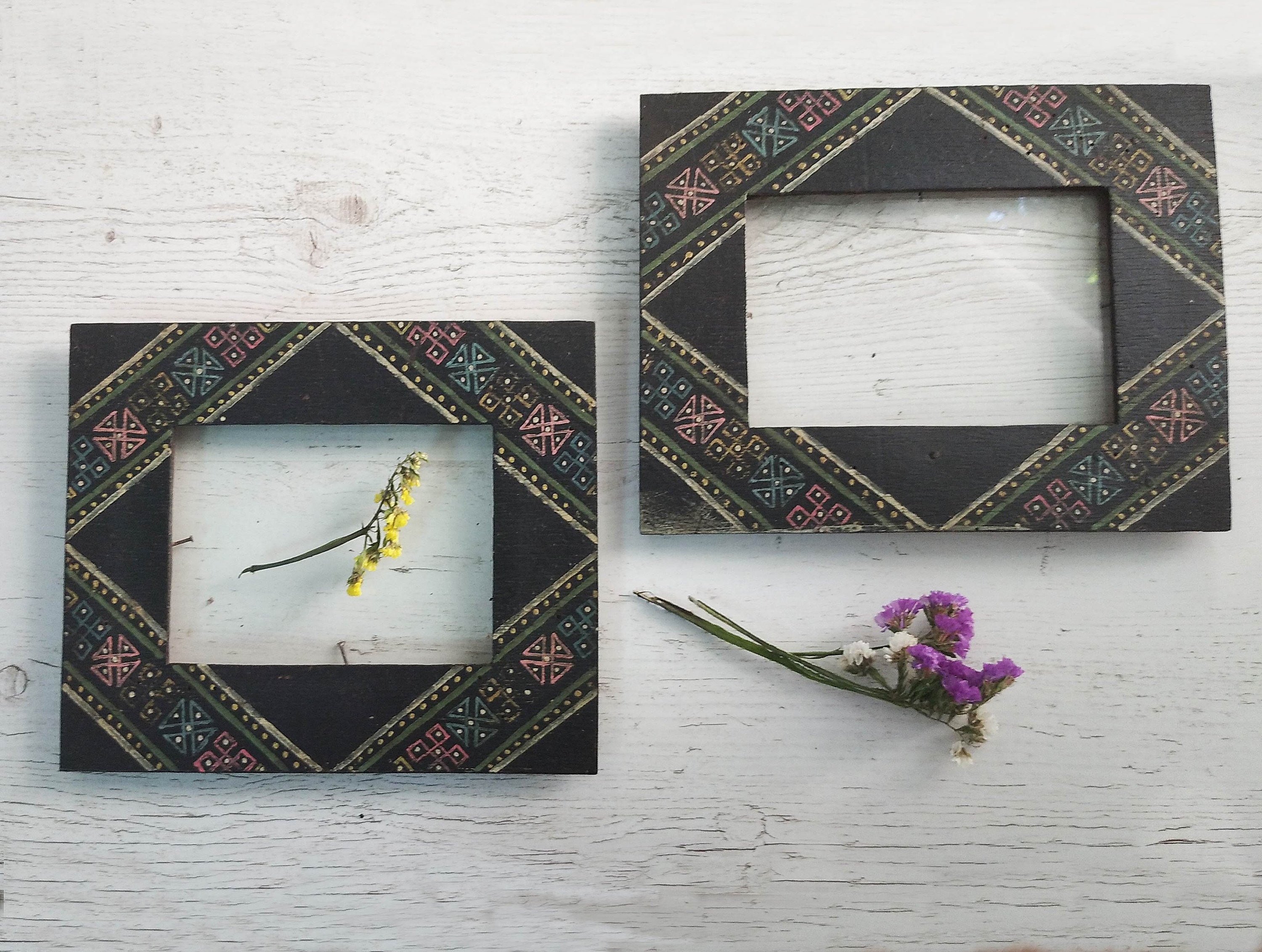 Antique Wooden Frames Wood Frames Set 2 Antique Picture Frame ...