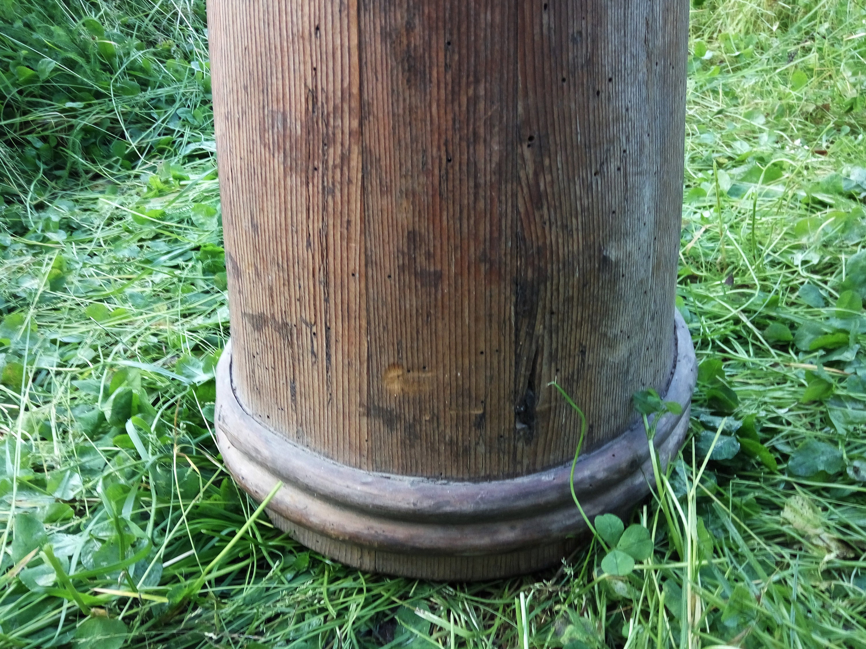 Primitive antique tall vase Rustic wooden vase Farmhouse | Etsy