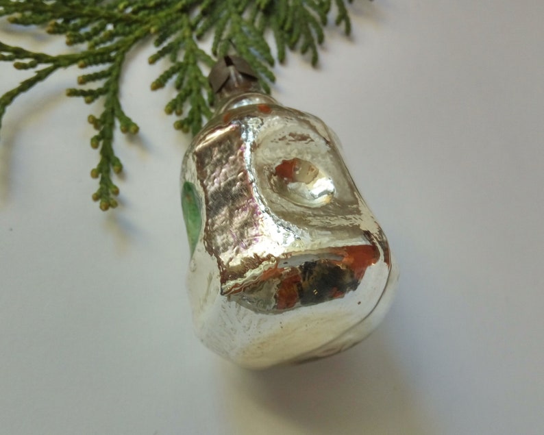 Vintage Christmas Ornament a Light Xmas Tree Decoration Soviet Mercury ...