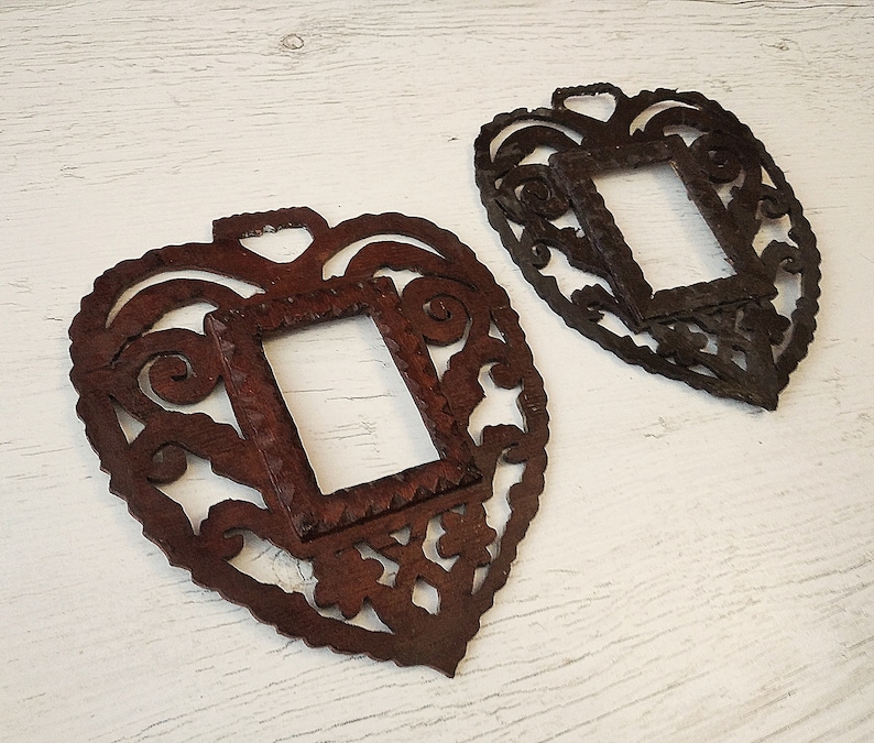 Antique Wood Frame Primitive Photo Frames Hand Carved Rustic - Etsy