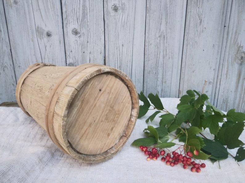 Primitive Antique Wooden Vase Ancient Ladle for Drink XL - Etsy