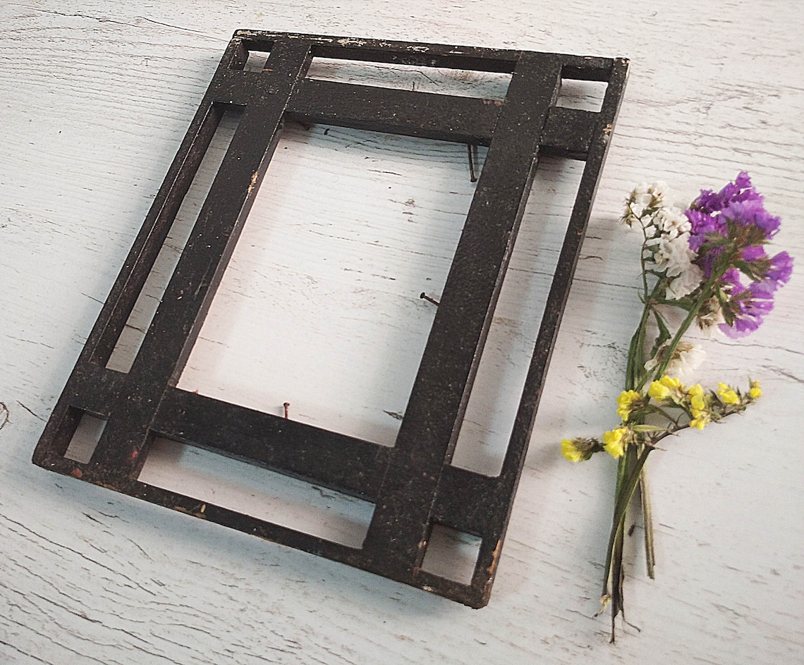 Antique Wooden Frame Wood Picture Frame 9 Old Photo - Etsy