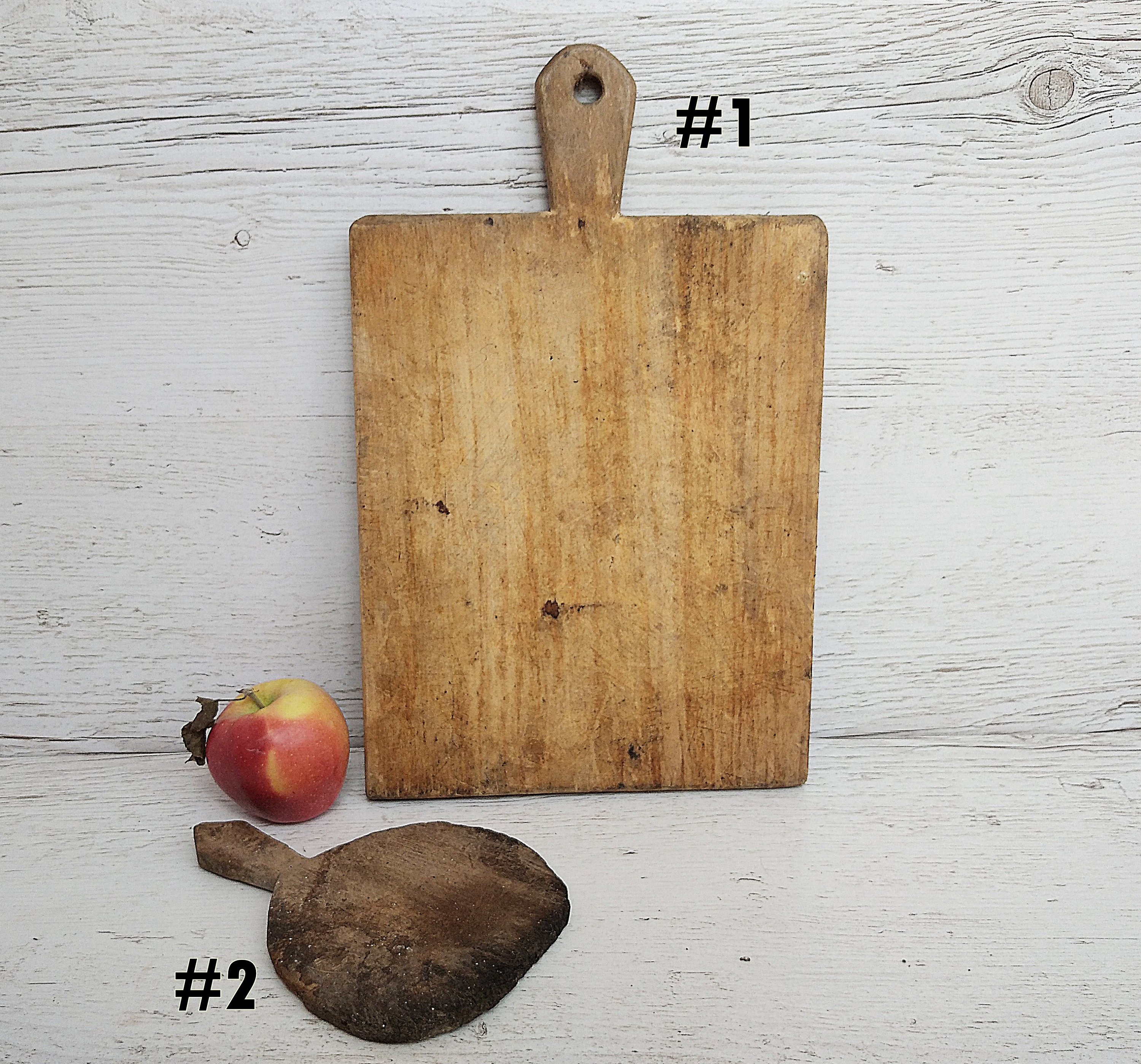 Antique cutting board Wooden chopping board Country cheese | Etsy