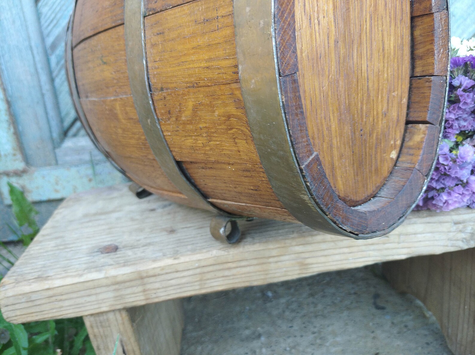 Wooden Wine Barrel Vintage Barware Rustic Wood Home Decor - Etsy