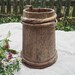 Antique Wood Vase Primitive Wooden Pitcher Rustic Home Decor Tall Vase ...