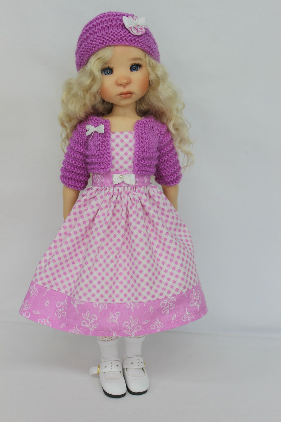 Dress, Sweater, Hat and Socks to Fit 13 Inch My Meadow Tweens Such as ...