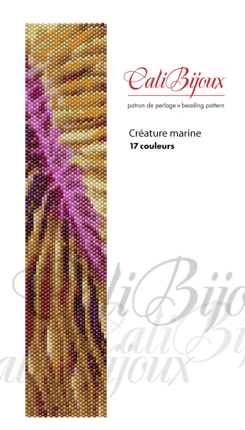 Sea Creature Peyote Pattern - Etsy