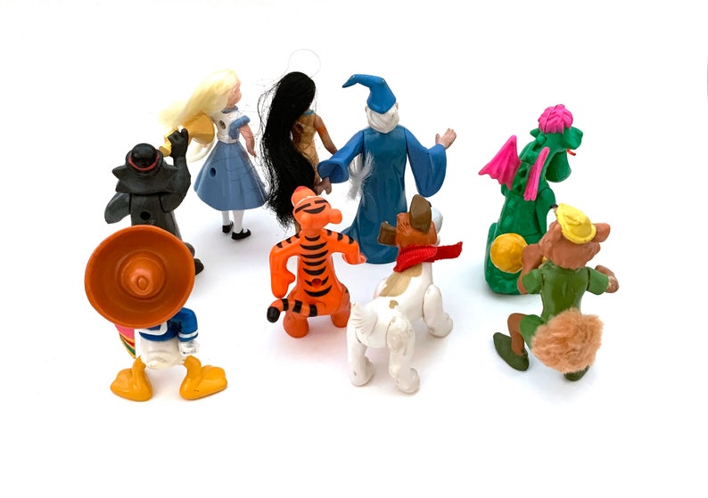Vintage Disney Masterpiece Collection Lot of Toys 90s Figures - Etsy