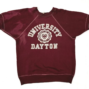 Vintage University of Dayton 60s Champion Sweatshirt Tshirt Ohio - Etsy