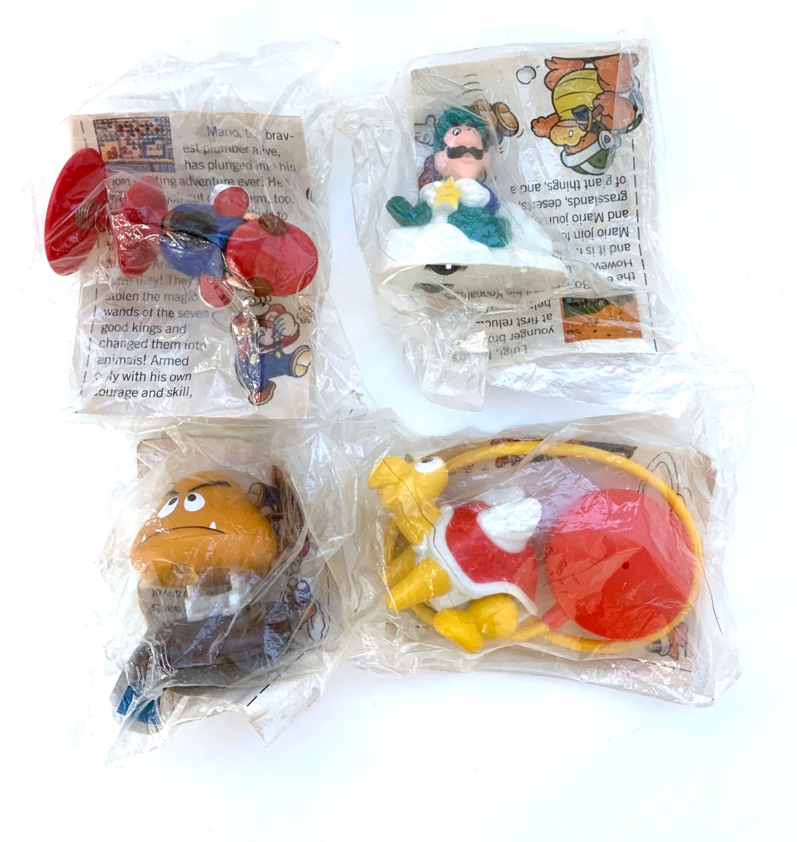 Vintage Nintendo Mario Bros Super Mario 3 Toys Mcdonalds Happy - Etsy UK