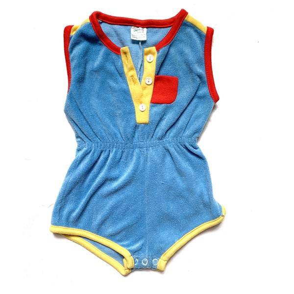 Terry Cloth Romper - Etsy