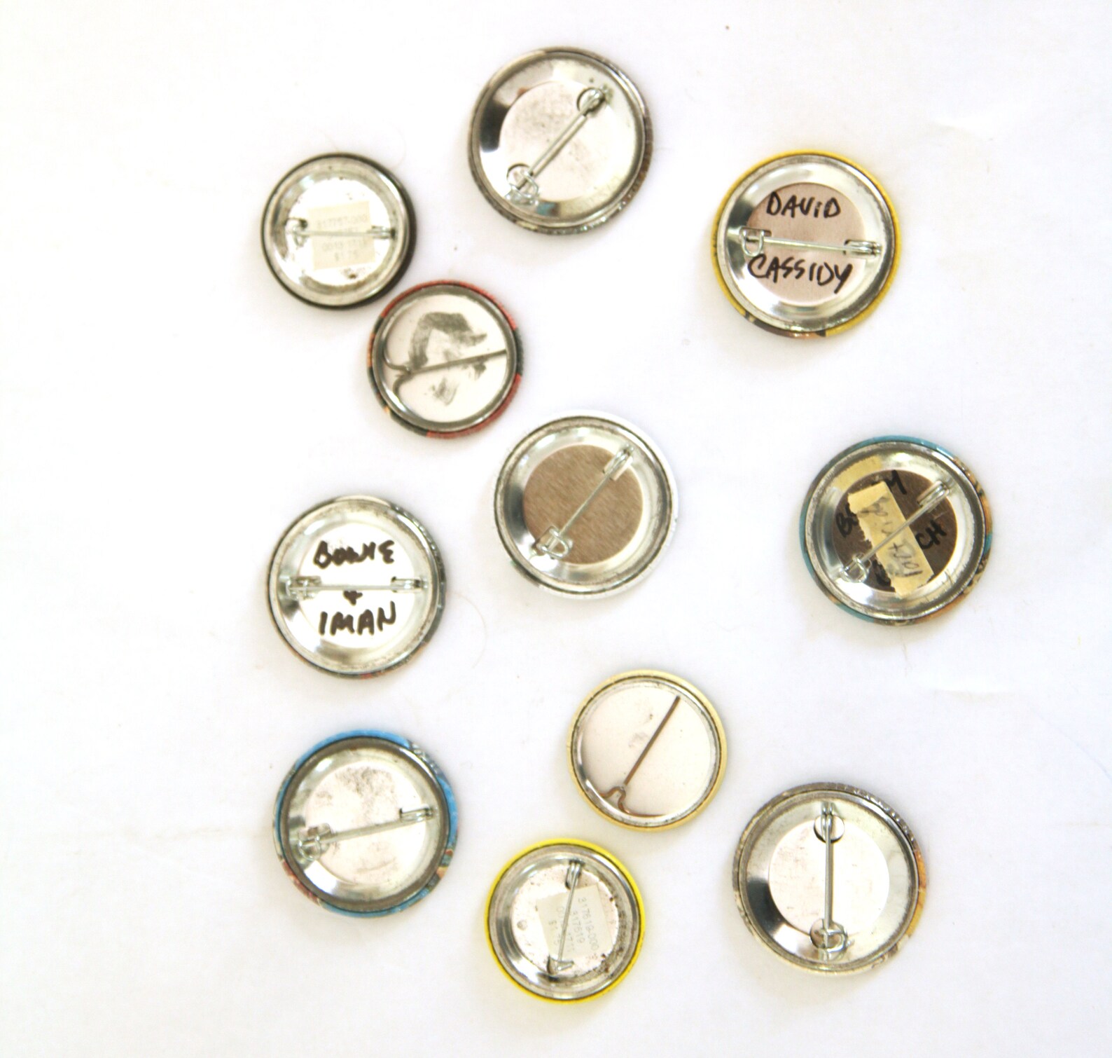 Vintage button pin lot 80s pinback | Etsy