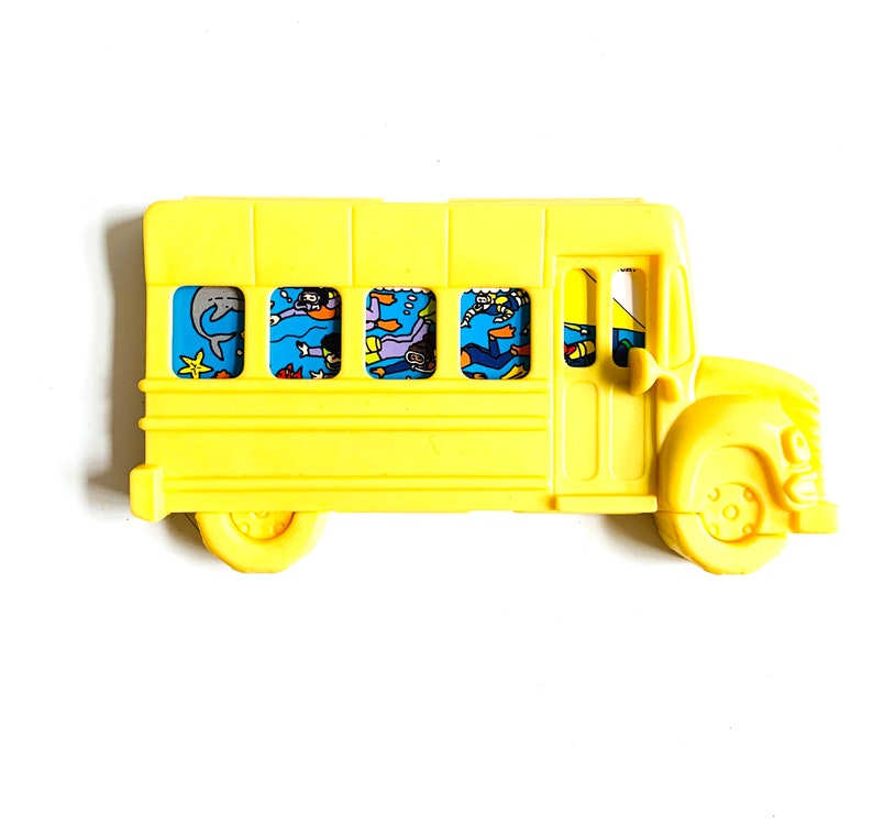 Vintage Magic School Bus Happy Meal Toys Card Game 1994 | Etsy