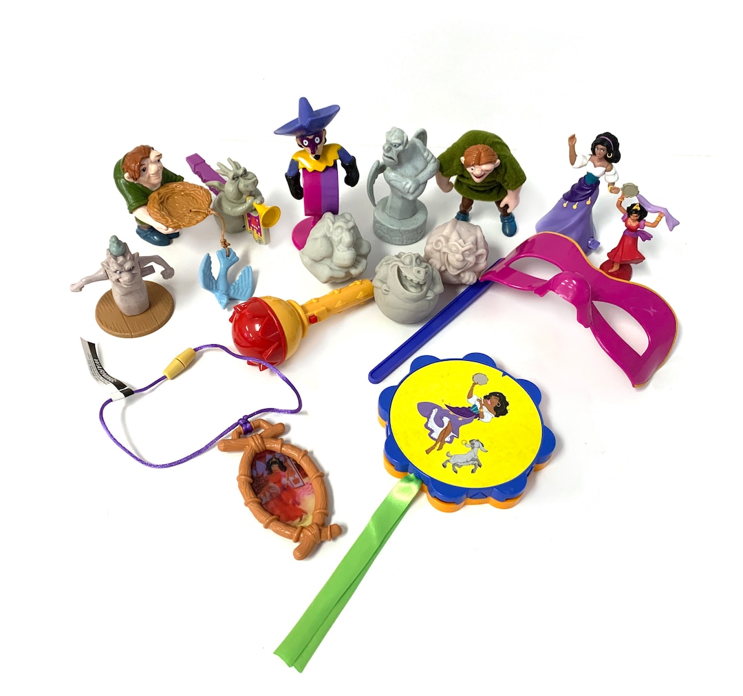 Hunchback Notre Dame Lot Toys Figures Disney Huge Lot Vintage 90s - Etsy