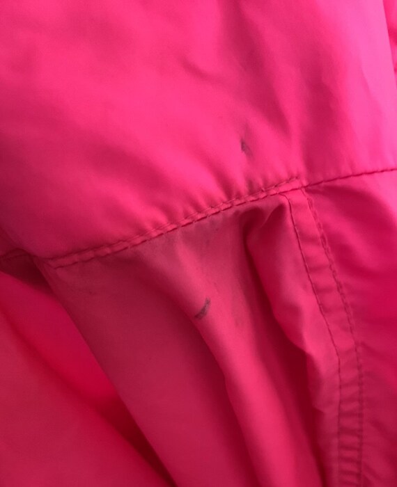 Vintage Ocean Pacific Windbreaker Jacket Neon Pink Color Vintage Ocean Pacific Windbreaker Jacket Neon Pink Color