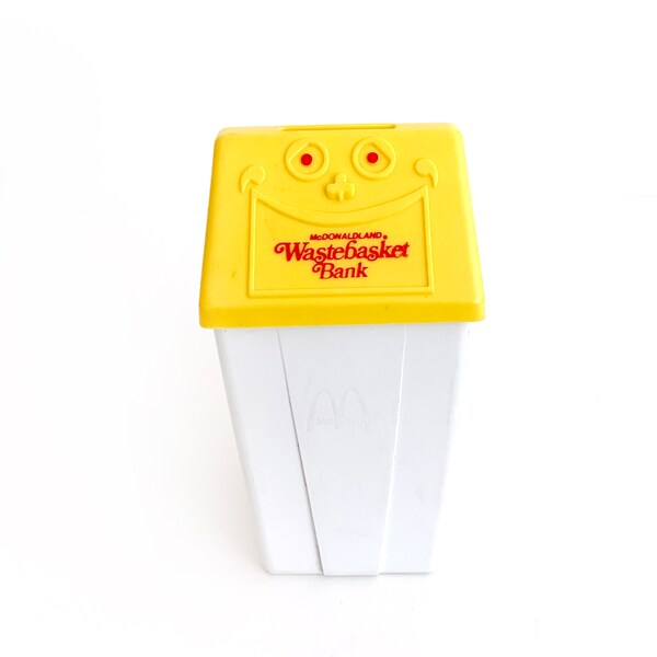 Vintage Trash Can - Etsy