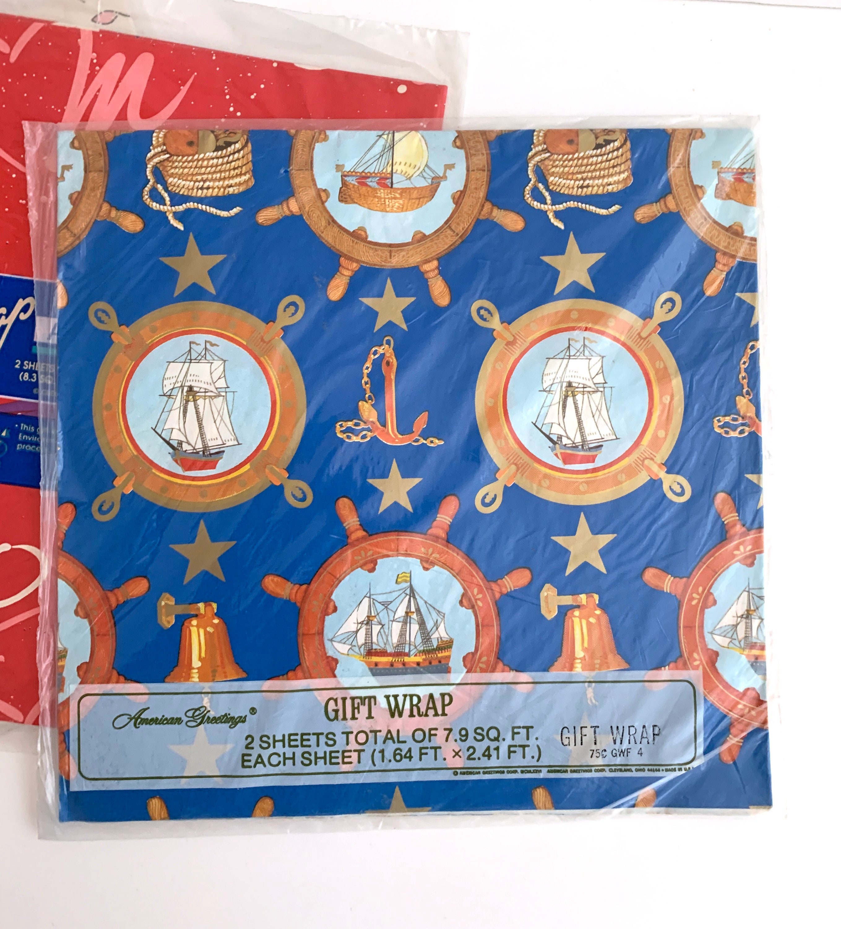 Vintage Wrapping Paper Lot 80s 90s Sealed Packages Gift Bags - Etsy