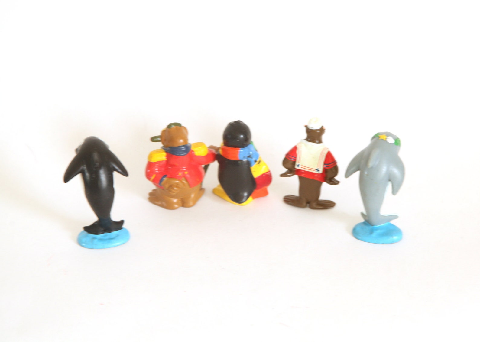 Vintage 80s Toys Sea World Pvc Figures Toys Complete Set 1987 - Etsy
