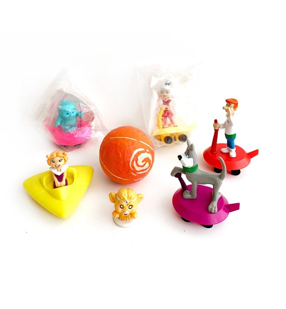 Vintage 90s Jetsons Toy Cars Lot 1990 Wendys Applause Dennys - Etsy