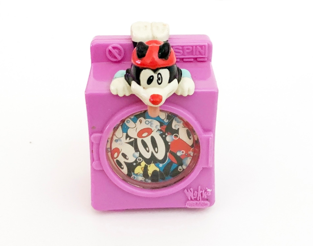 Vintage Animaniacs Toy Washing Machine 1998 90s Wendy’s Happy Meal - Etsy