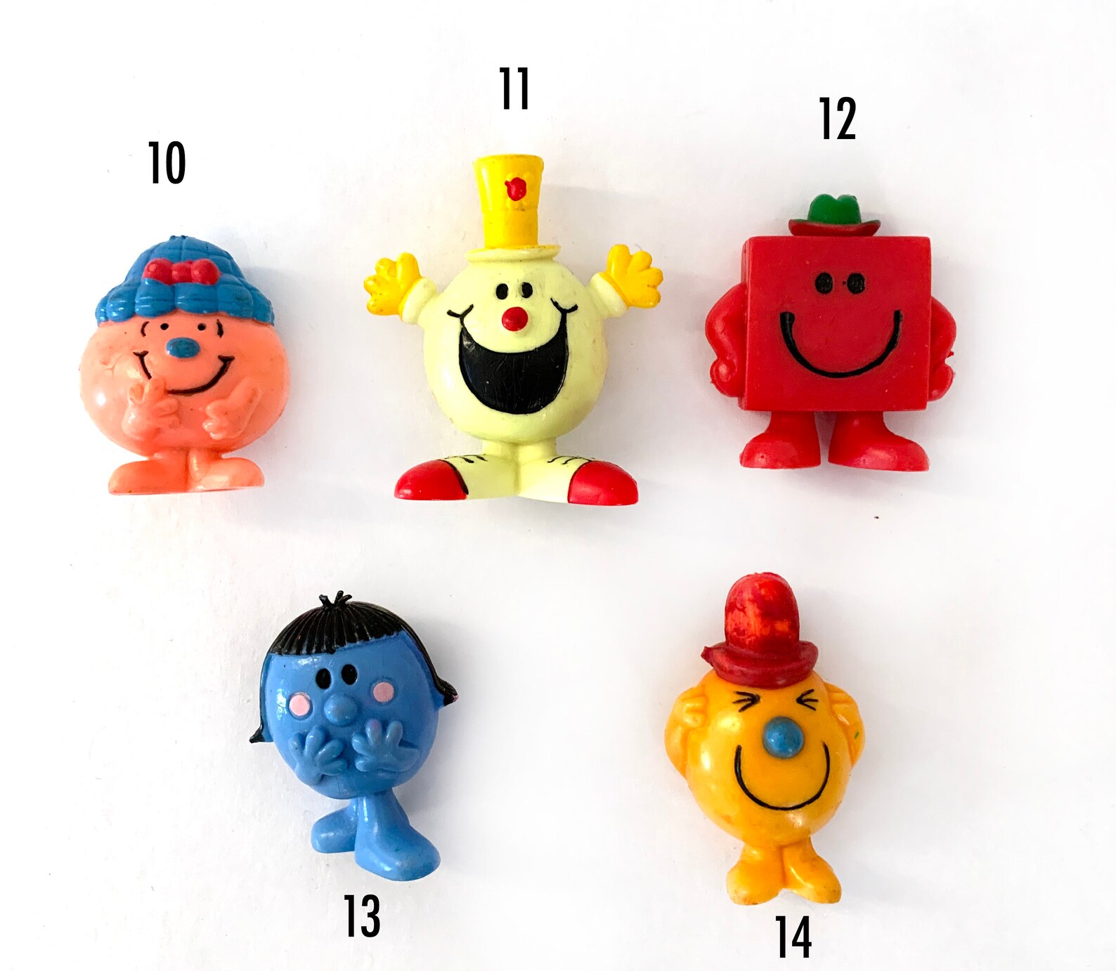 Vintage Mr. Men Pvc Toys Arby's 70s 80s You Pick - Etsy