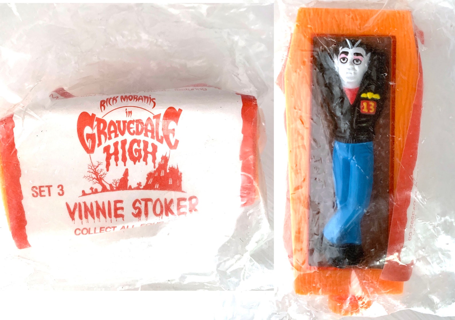 Vintage Gravedale High Happy Meal Toys 1991 Complete Set Rick Moranis ...