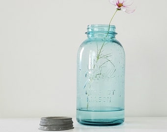 Antique Blue Mason - Etsy