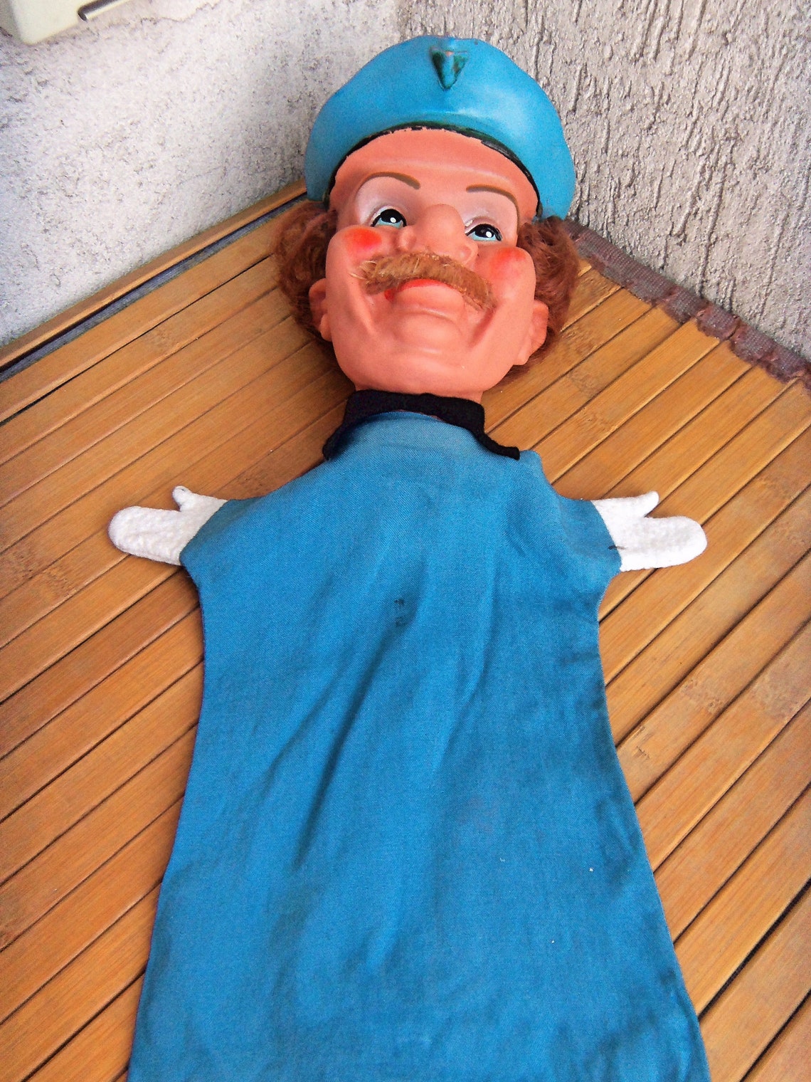 Vintage Hand Puppet SERGEANT JOKER COP Glove Policeman Wag - Etsy
