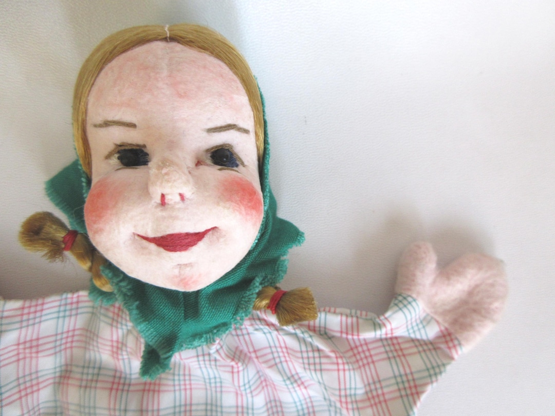 Vintage Curt Meissner Hand Puppet: East German I-kunstlerpuppe - Etsy