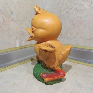 Vintage Angry Duck Squeak Rubber Toy Squeeze Ducky - Etsy