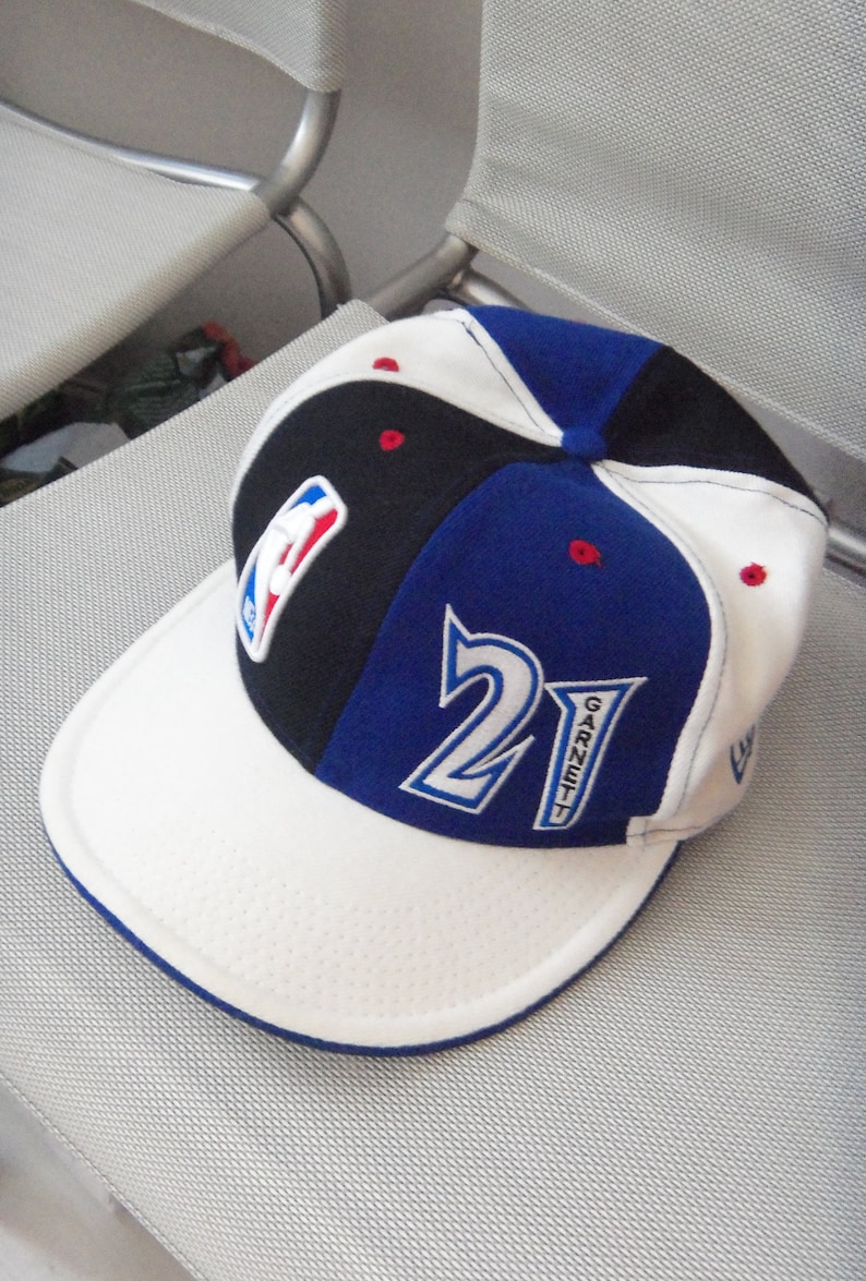 Rare Cap Kevin Garnett #21 Hat NBA Wolves Snapback New Era 59FIFTY - Etsy