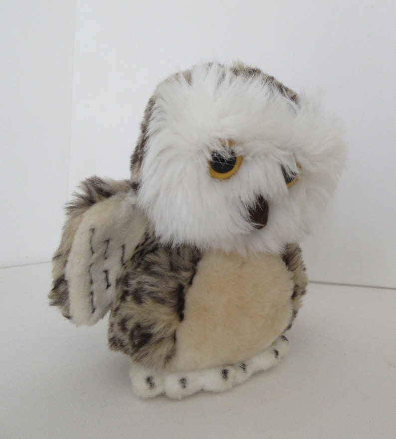Vintage Steiff Wittie Owl Plush: Collectible Stuffed Animal (20cm) - Etsy