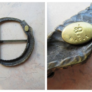 Rare Ouroboros Buckle by ABC Bijoux, Reptile Brass Belt Buckle ...