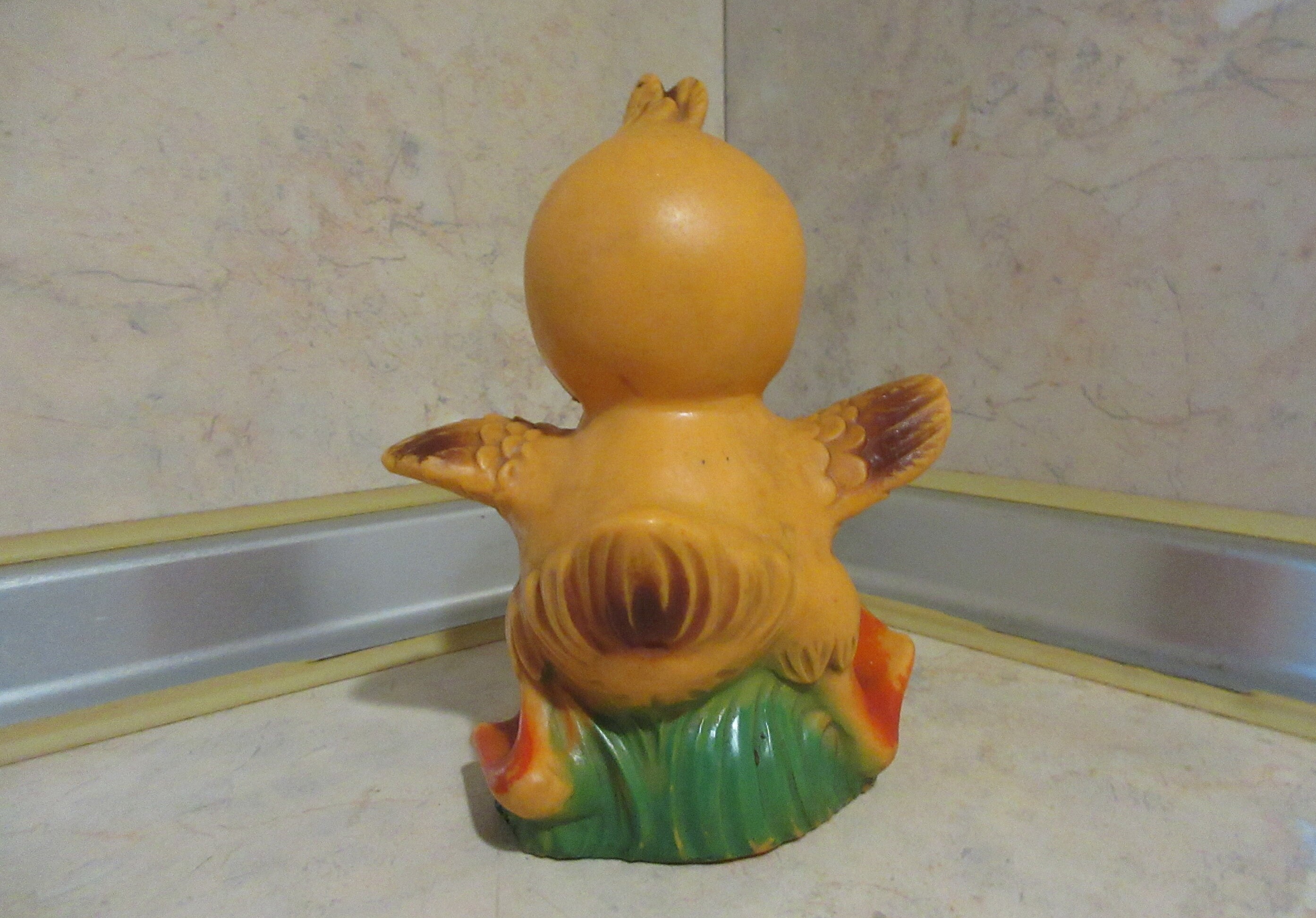 Vintage Angry Duck Squeak Rubber Toy Squeeze Ducky - Etsy