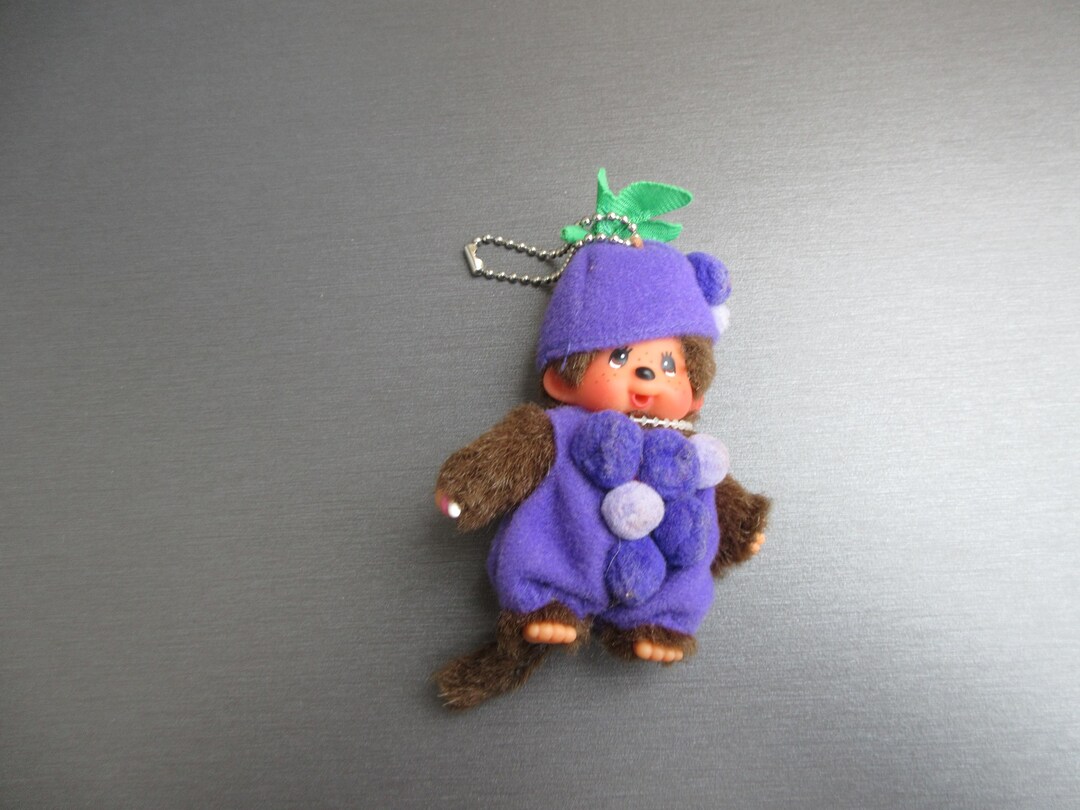 Vintage Monchichi Charm Sekiguchi Pendant Pacifier Sucking Bebechichi ...