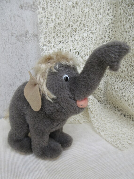 Steiff Baby Hathi Elephant Jungle Book Character Toy 1968 | Etsy