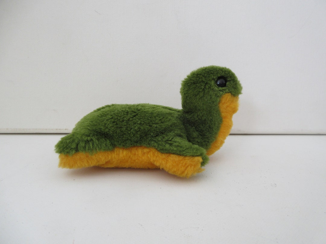 Vintage Steiff Turtle Plush Toy: 1980s Collectible (14 Cm) - Etsy