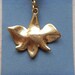 PILGRIM Charm Orchid Gold Tone & Clear Crystal Danish Design Jewelry ...