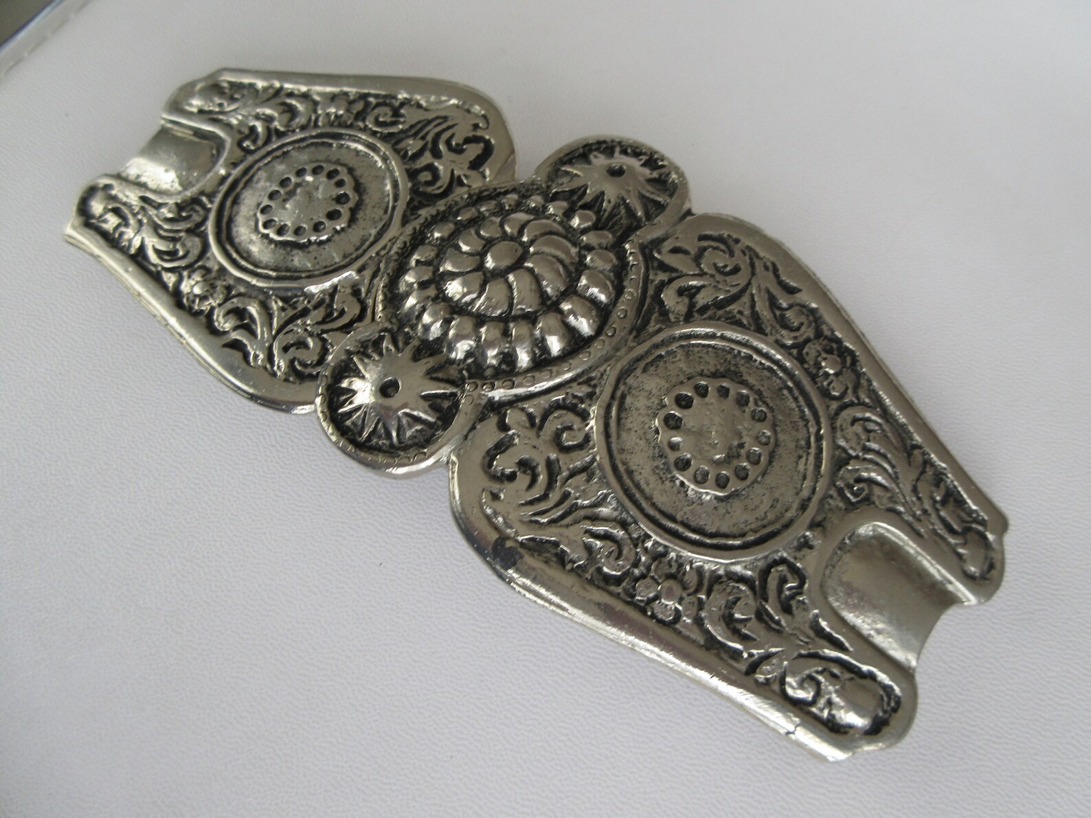 Vintage Twin Belt Buckle Large & Ultra Heavy Buckle Massive - Etsy
