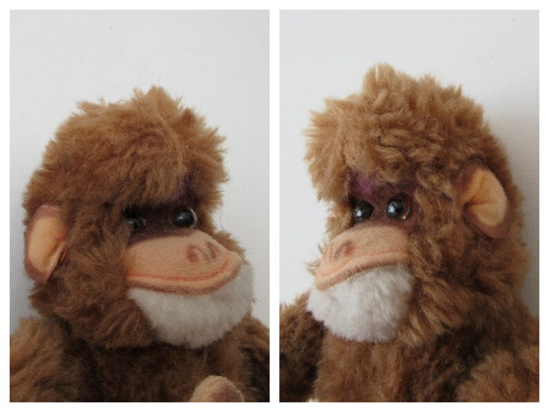 Vintage Hermann Teddy Original JOCKO Monkey CHIMPANZEE Rare - Etsy