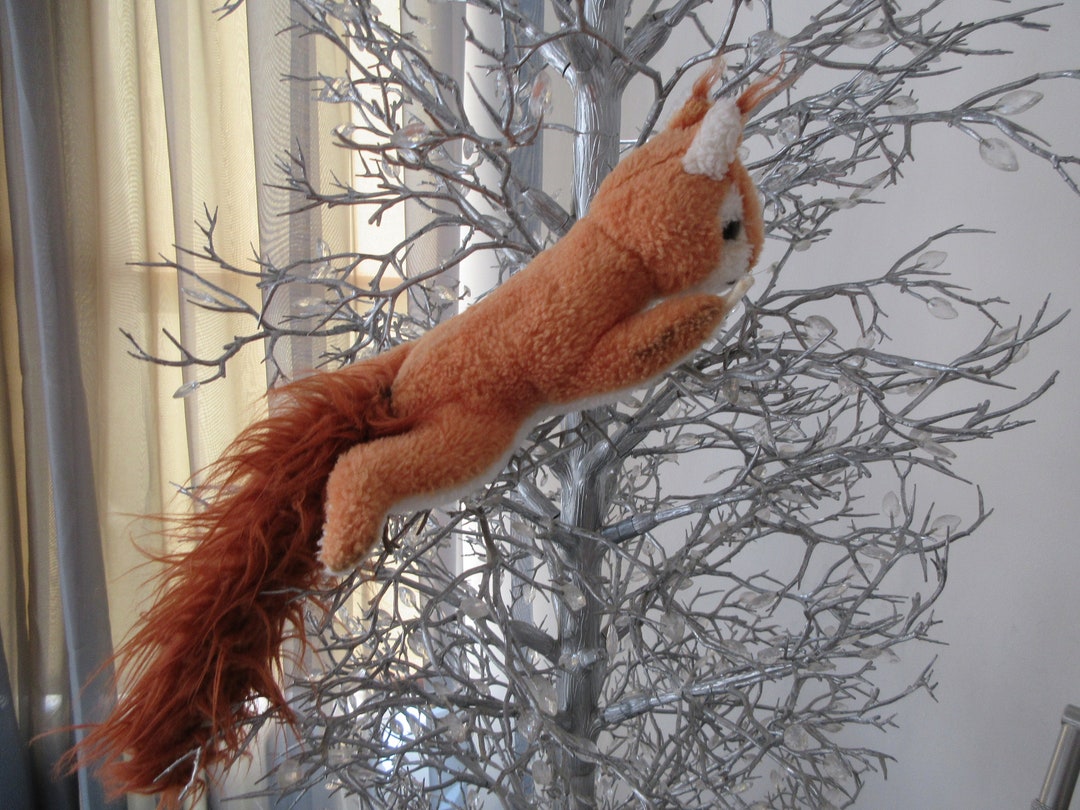Vintage Flying Squirrel Jumping Soft Stuffed Toy Extra Long & - Etsy