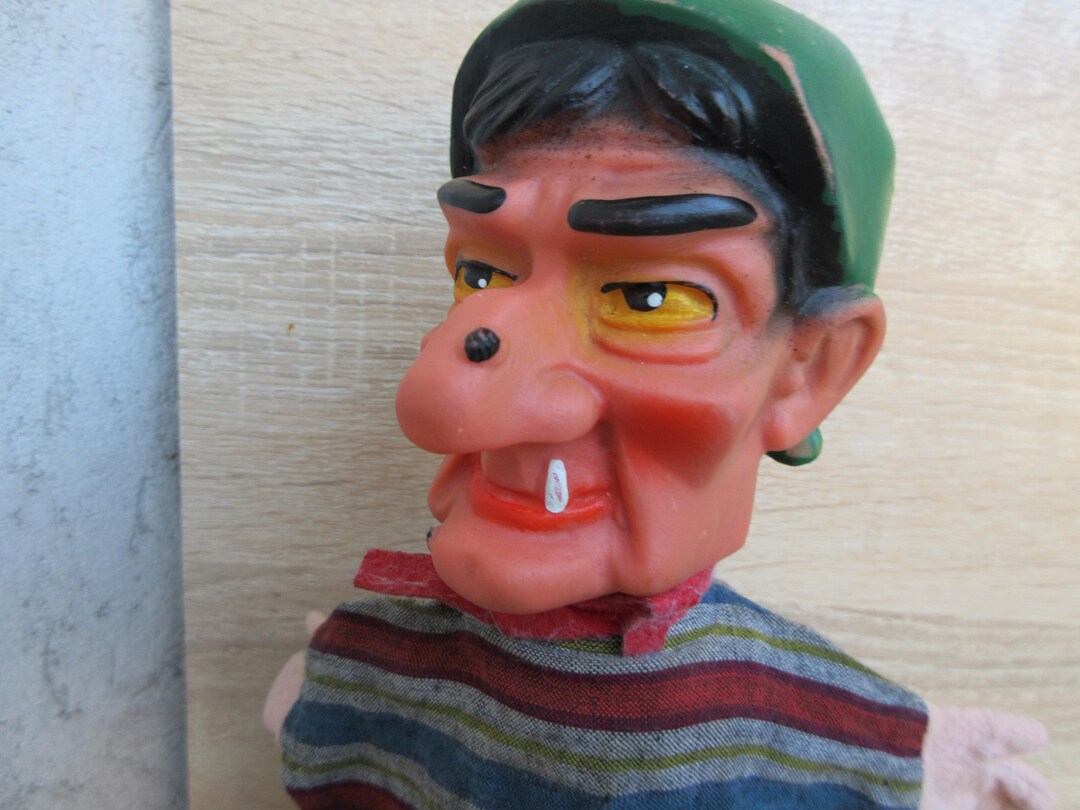 Vintage Witch Hand Puppet Hellcat Glove Home Theatre Riding Hag ...