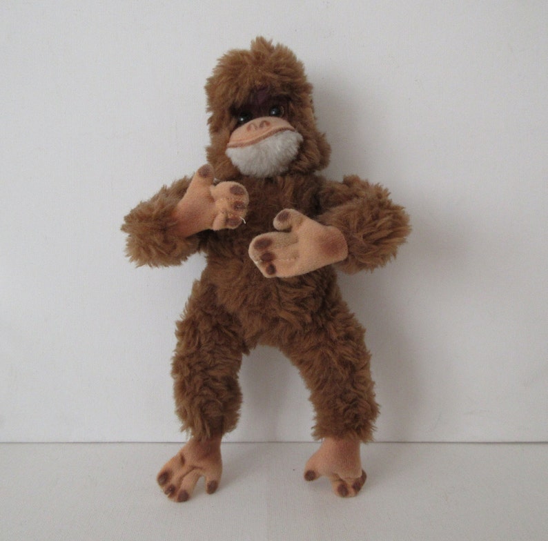 Vintage Hermann JOCKO Chimpanzee Plush: West German Collectible Toy - Etsy