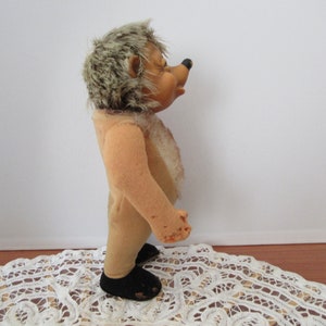 Vintage 25cm STEIFF Mecki Hedgehog Doll Toy Rubber Face, Fully Jointed ...