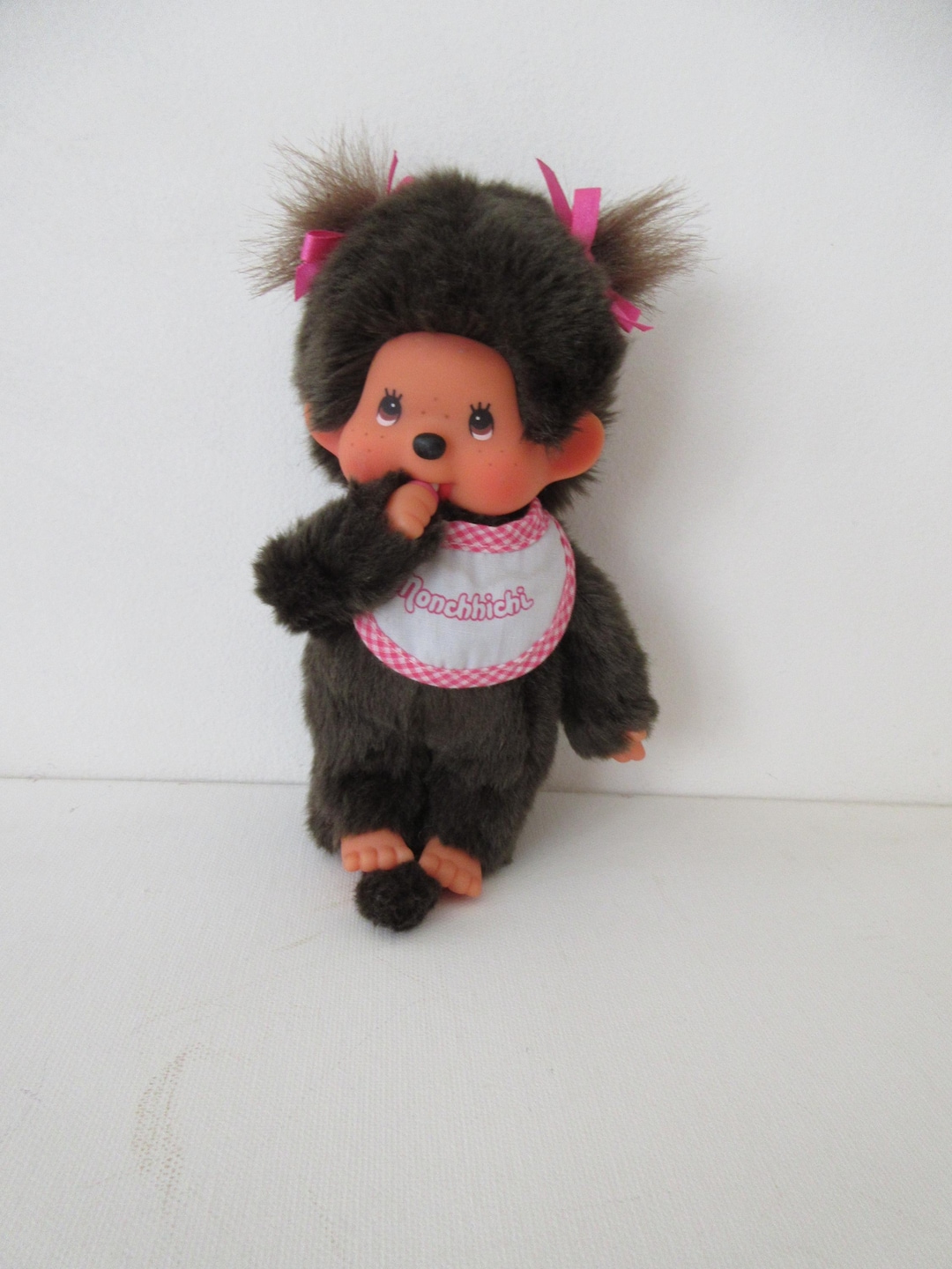 Vintage 1980s Monchhichi Girl Monkey Doll: Sekiguchi Collectible Toy - Etsy