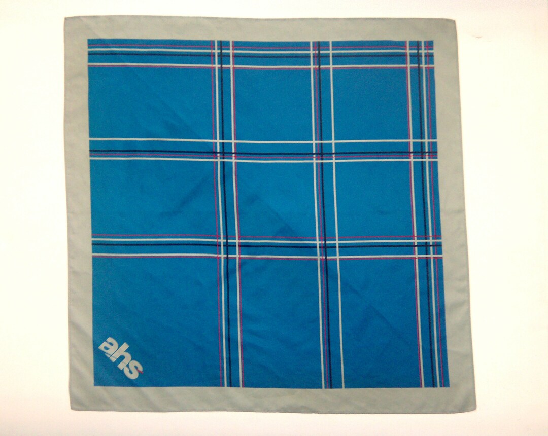 Vintage Aviation Scarf AHS aviation Handling Services German Fly ...