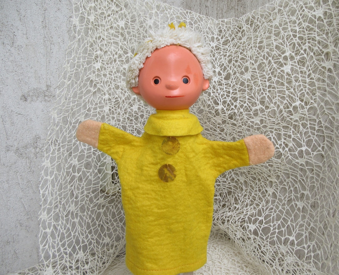 Vintage Sandman Hand Puppet: East German TV Character, 60s Theater ...