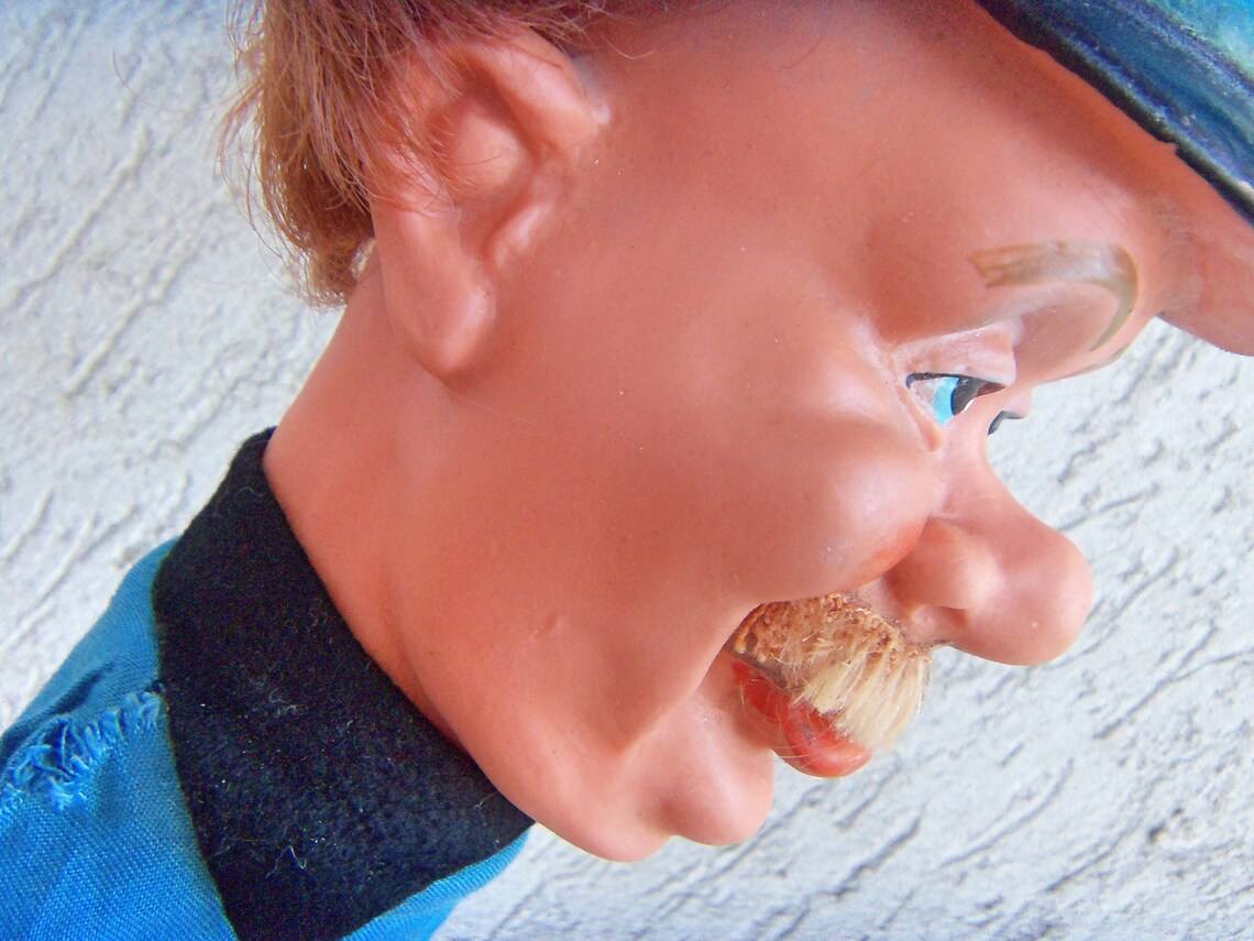 Vintage Hand Puppet SERGEANT JOKER COP Glove Policeman Wag - Etsy